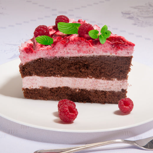 German Chocolate Raspberry Cake